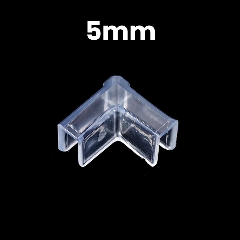 Силиконовые уголки для аквариума 4 шт./8 шт. 4pcs, 5mm