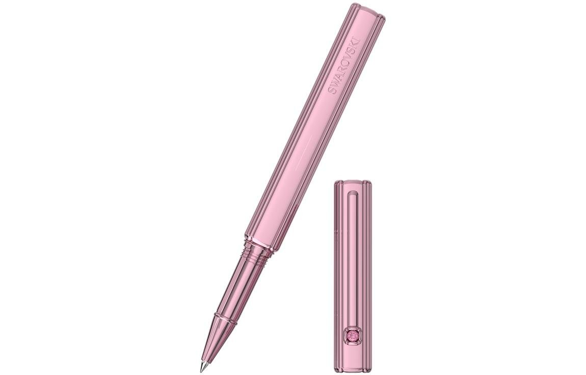 Ручка шариковая Swarovski Pillar Shaped Cutting, розовая, 1296731867