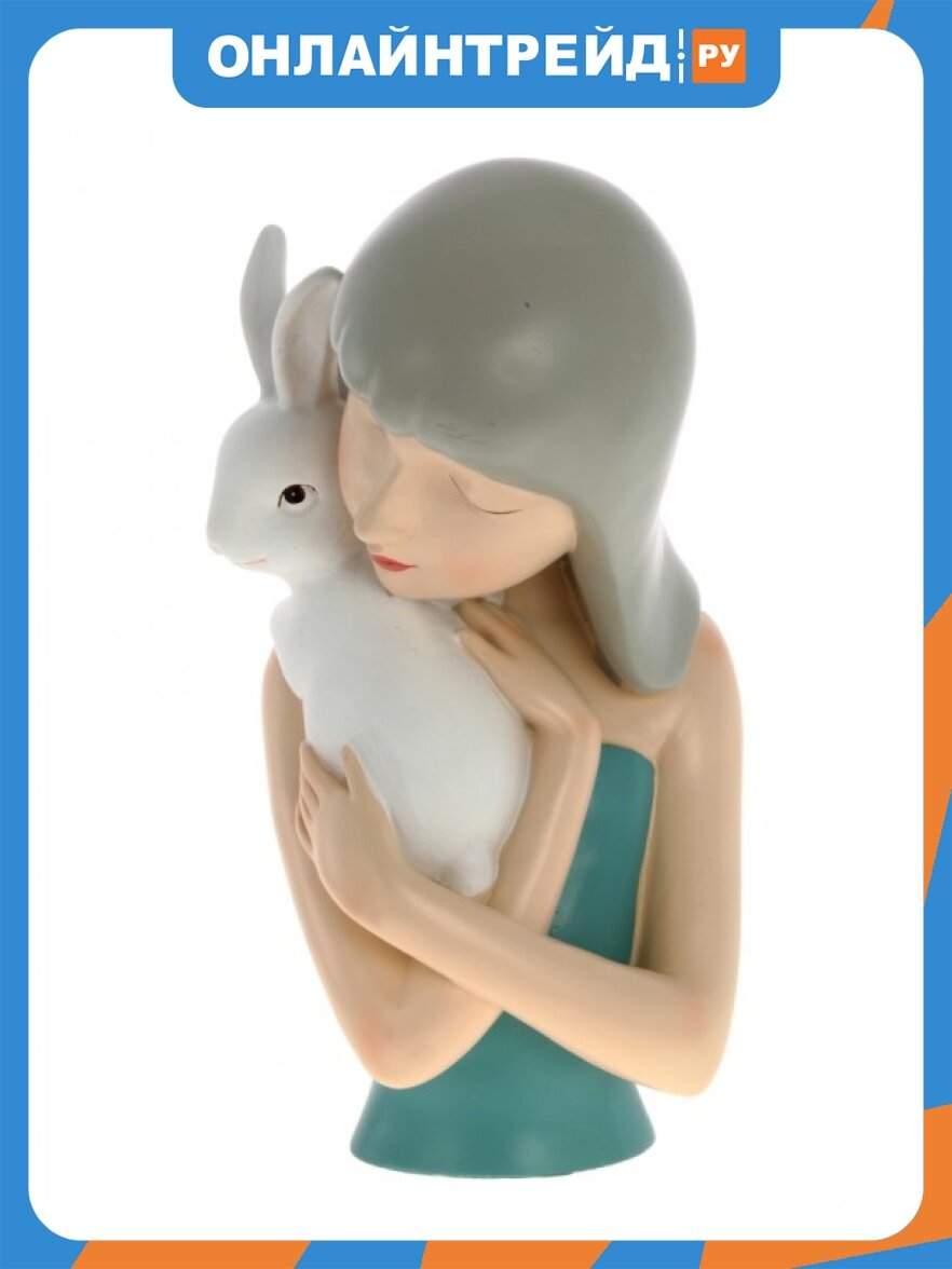 Фигурка декоративная Remeco Collection "Девочка с кроликом" 751899