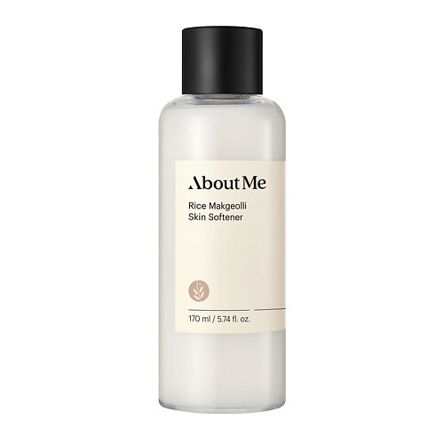 ABOUT ME Тонер для лица смягчающий с рисом Rice Makgeolli Skin Softener, 170 мл