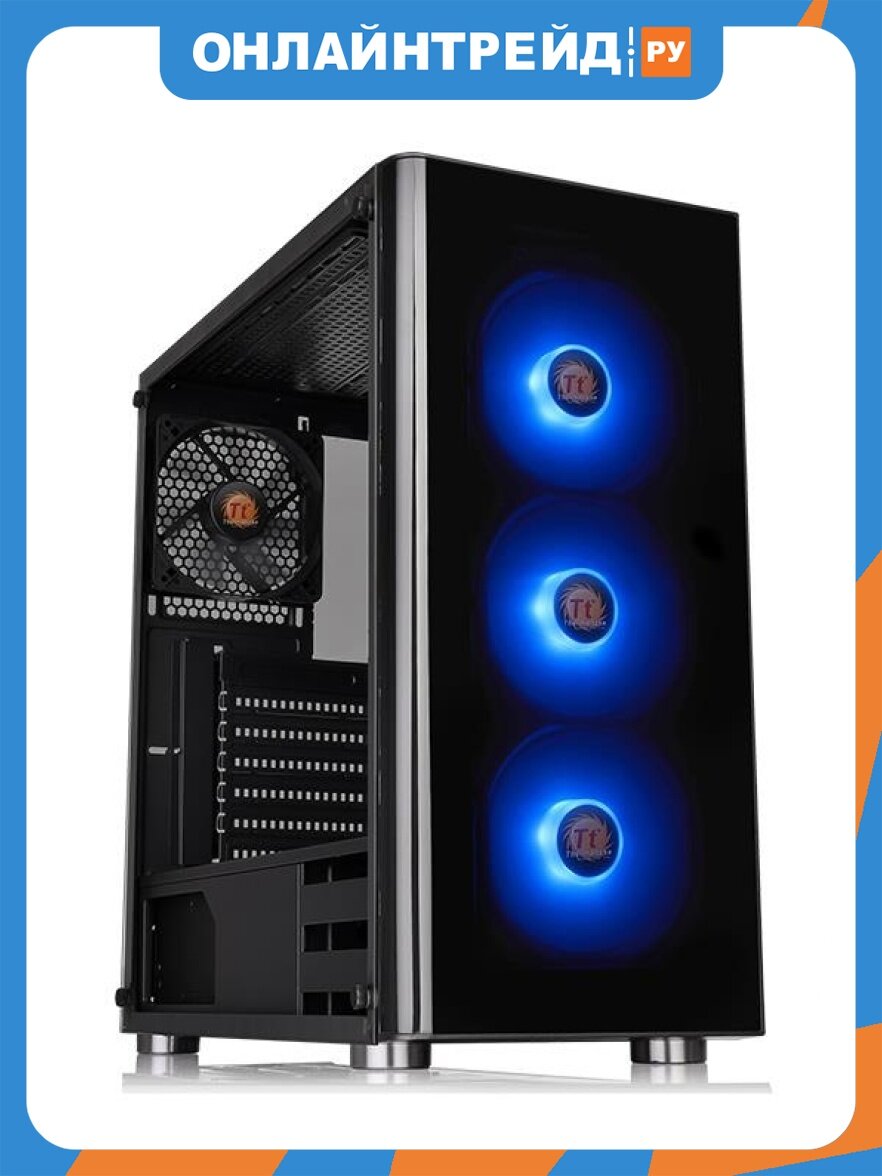 Корпус Thermaltake V200 TG Black (CA-1K8-00M1WN-01)