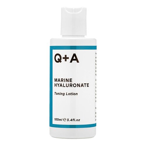 Q+A Тоник для лица Marine Hyaluronate Toning Lotion, 100 мл
