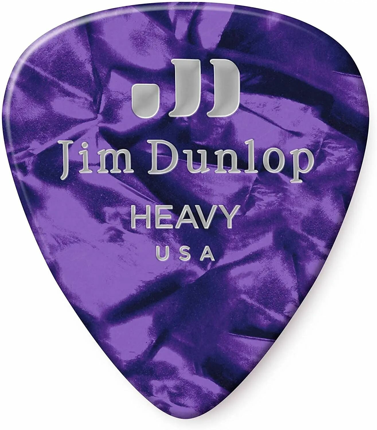 Медиаторы Dunlop Celluloid Purple Pearloid Extra Heavy 483P13XH 12Pack, 12 шт