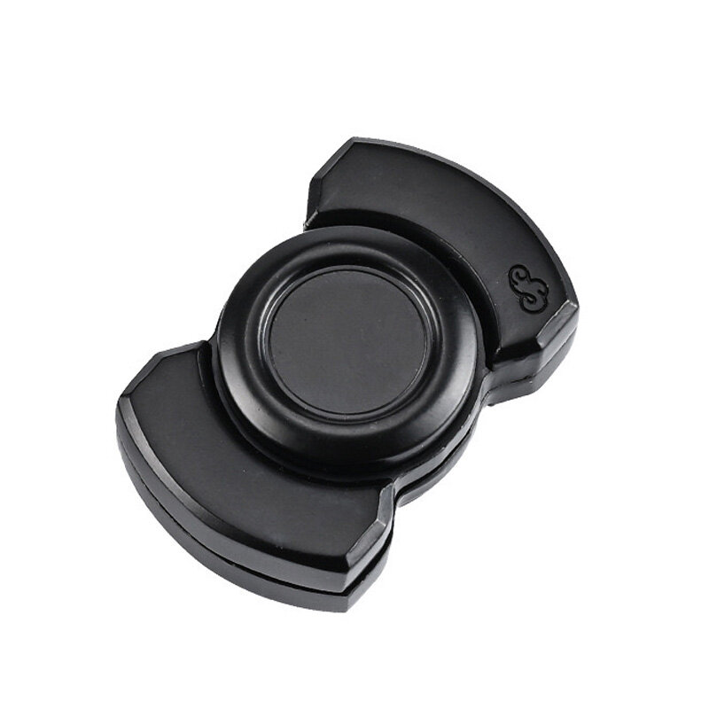 Вращающийся волчок унисекс A Little Tide To Play, Black Fingertip Spinning Top EDC Snap Coin