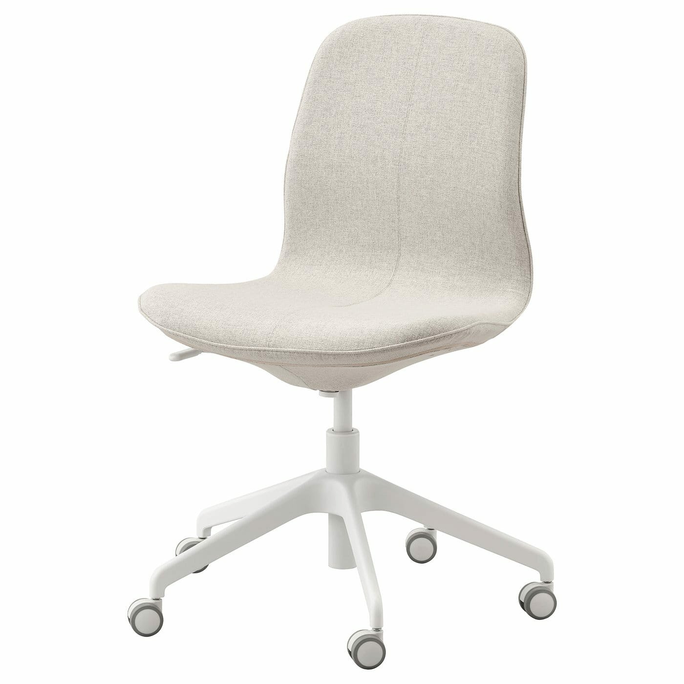 Конференц-кресло IKEA L NGFJ LL, бежевый/белый 192.523.66