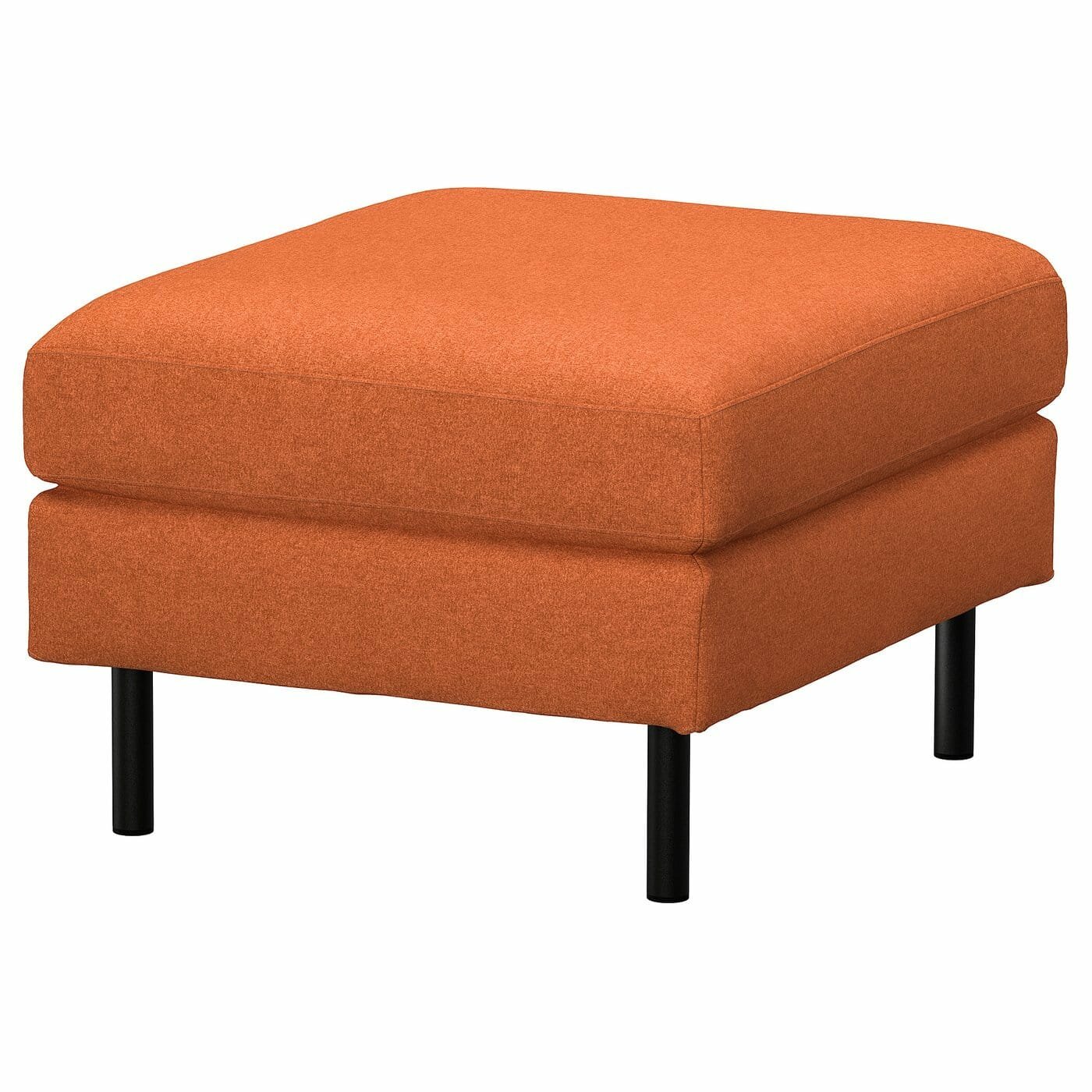 Пуф ikea saltsj bad n, tonerud красно-коричневый 696.226.62