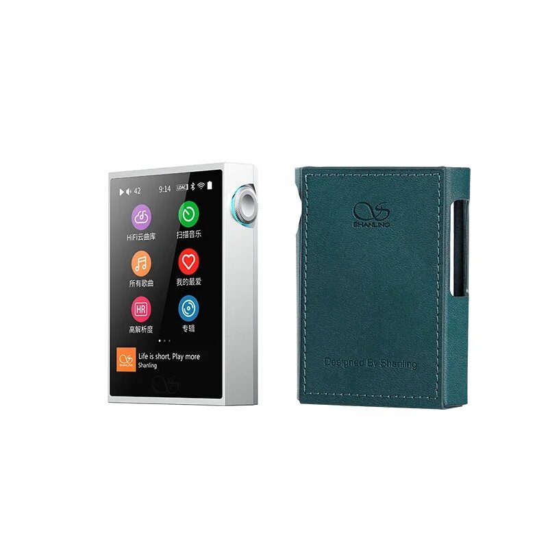 SHANLING M1 Plus портативный MP3 плеер M1plus Slv and case