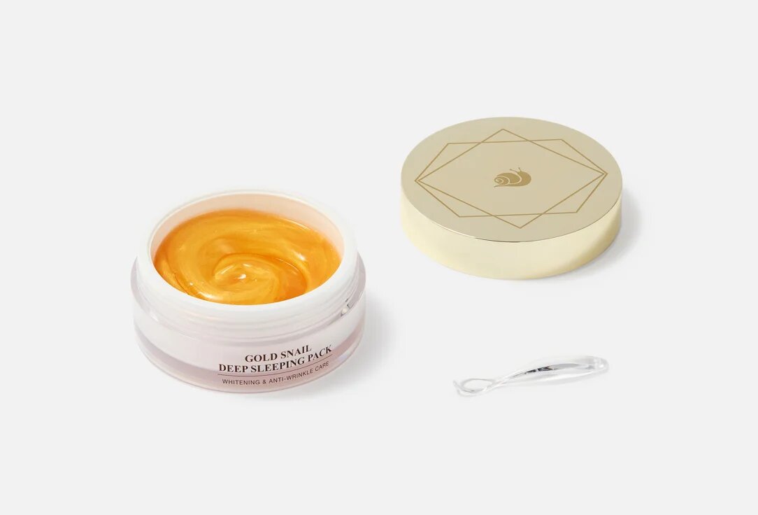Gold Snail Whitening and anti-wrinkle care Маска для лица 100г