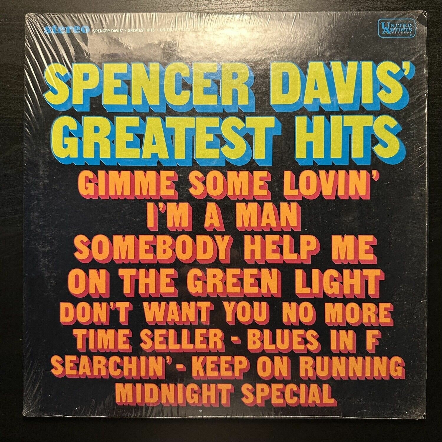 Виниловая пластинка The Spencer Davis Group Spencer Davis' Greatest Hits (США 1968г.)