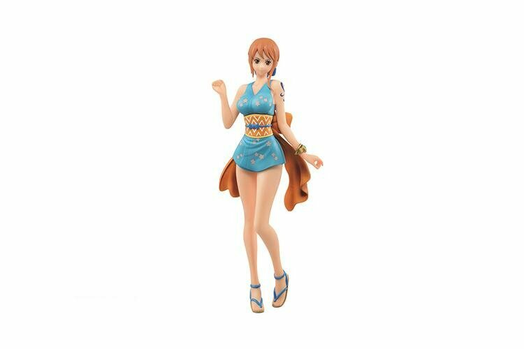 Фигурки унисекс BANPRESTO Nami, из One Piece, Арка Страны Вано, 25см