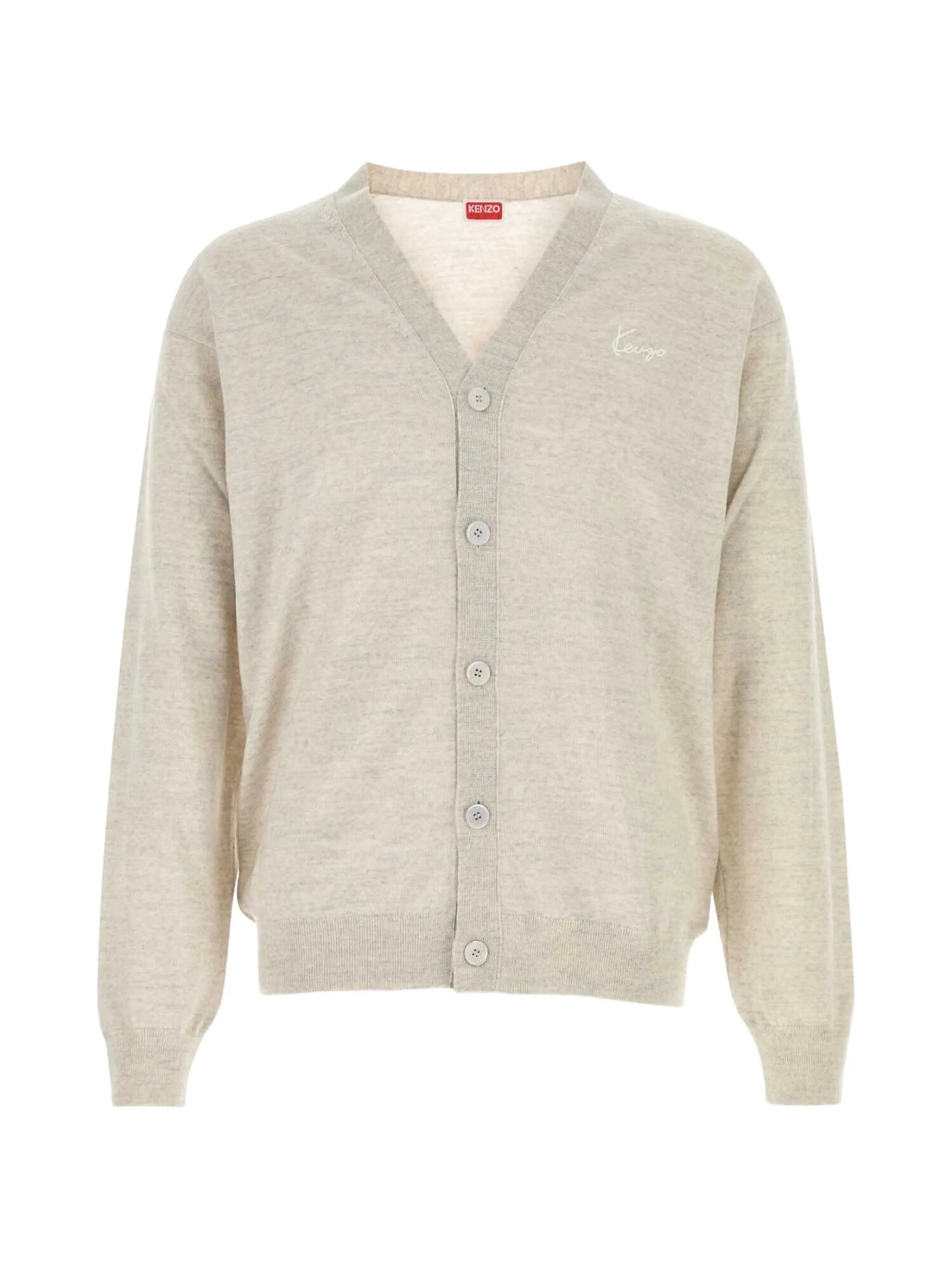 Кардиган Embroidered-logo wool cardigan