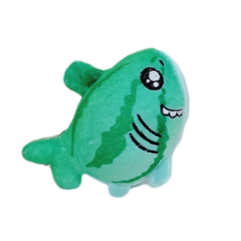 Плюшевая подвеска унисекс XIONGJUN Забавный клан акул, Shark Cucumber 12cm[Bead Chain]