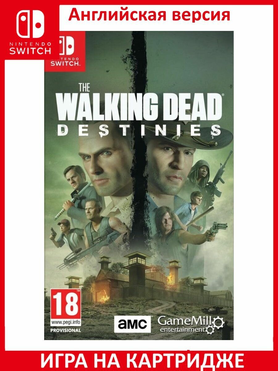 Игра The Walking Dead (Ходячие мертвецы): Destinies Switch Картридж на Nintendo Switch Английская версия