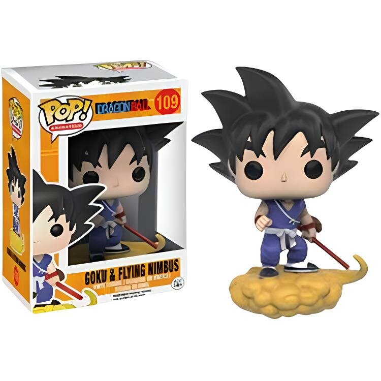 Фигурка коллекционная унисекс Funko POP! Dragon Ball: Гоку и Летающее Облако №109