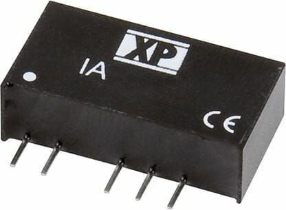 XP POWER IA1209S Преобразователь: DC/DC, 1Вт, Uвх: 12В, Uвых: 9ВDC, Uвых.2: -9ВDC, 1шт