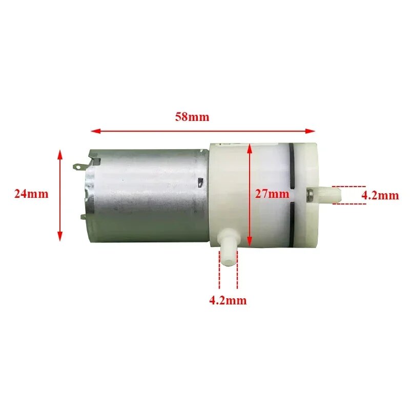 DC 12V Мини Вакуумный Насос 370 Micro Air