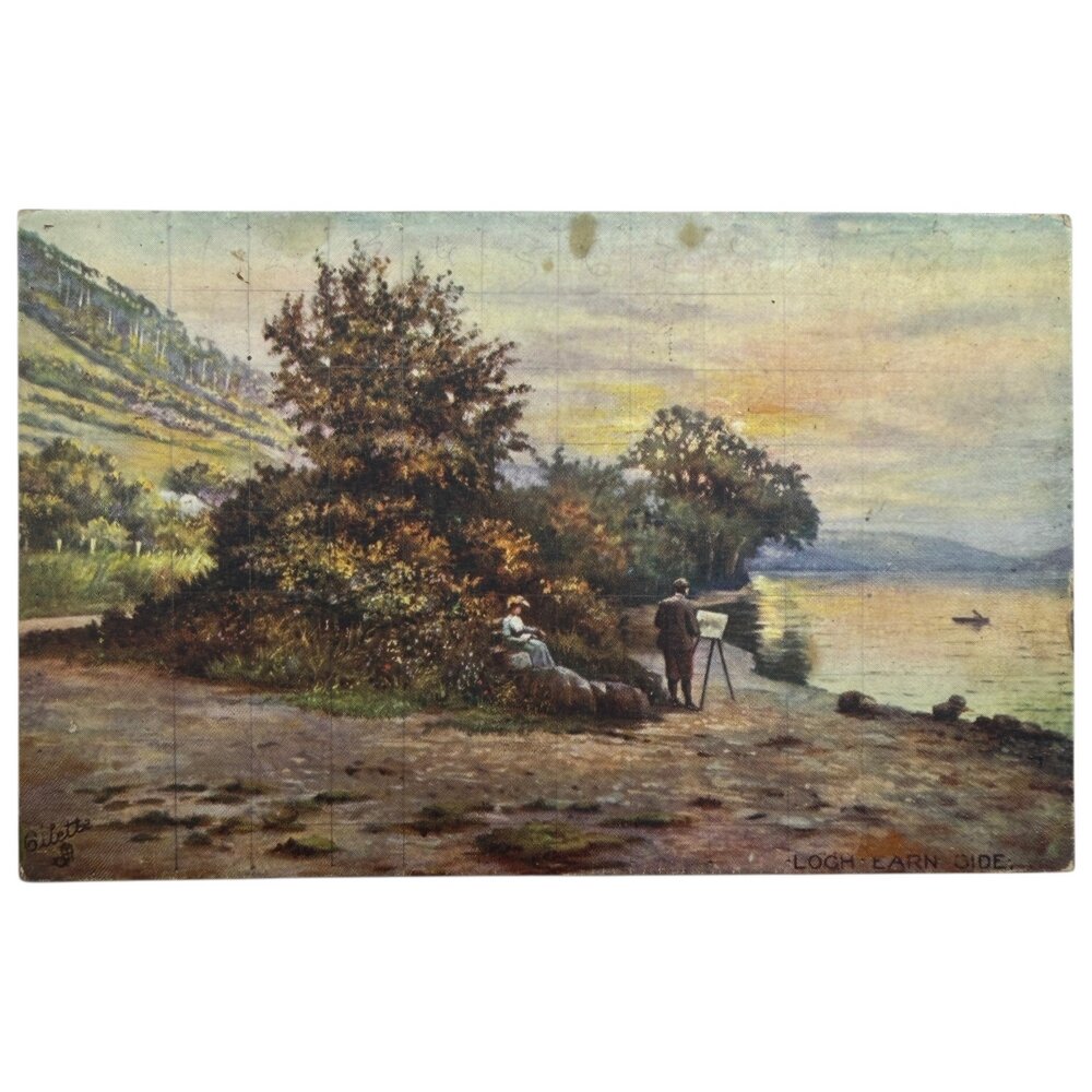 Почтовая открытка "Прекрасная Шотландия" 1905-1915 гг. Raphael Tuck & Sons. Великобритания
