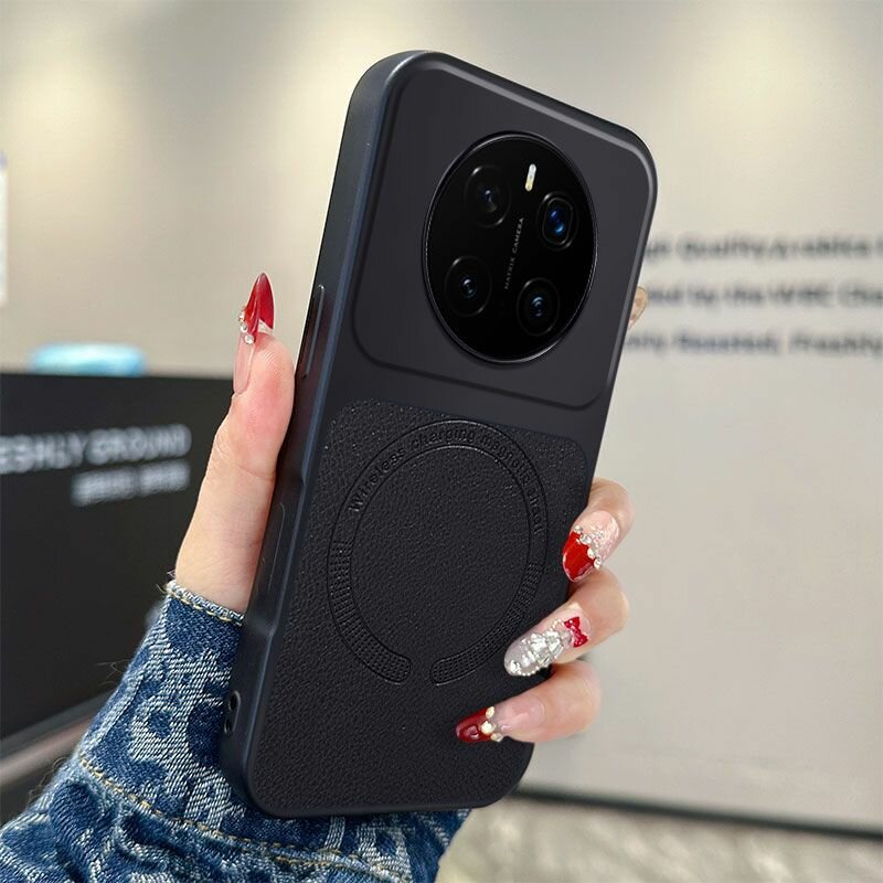 Чехол для Honor Magic 7 Pro / Хонор Магик 7 Про кожа TPU антиударный чехол
