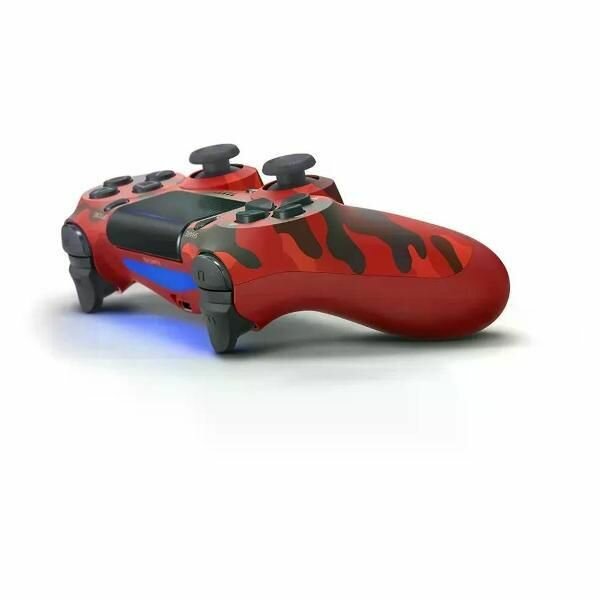 Геймпад Wireless Controller PS4 Dualshock (хаки красный) — фото 1