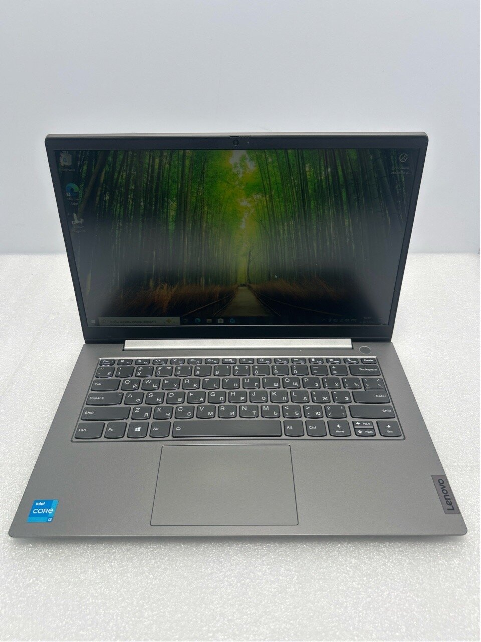 Ноутбук Lenovo ThinkBook 14 G2 ITL (20VD0009RU) 14"/Intel Core i3-1115G4/RAM 8GB/SSD 256GB/Intel UHD Graphics/IPS/1920x1080/Win10/Подсветка кл-ры: LED/Серый. Состояние: Уценка/царапины на матрице, С1
