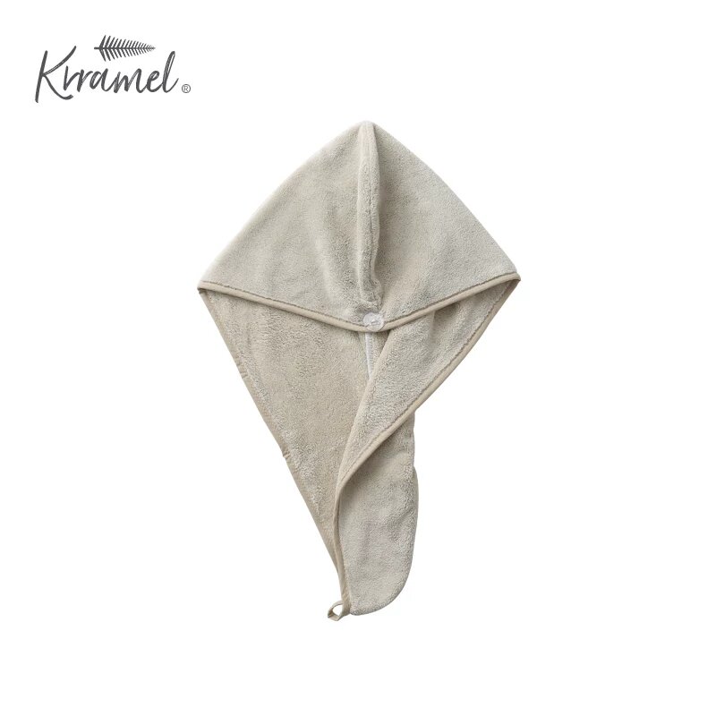 KRRAMEL детская шапочка для сушки волос, женская плюшевая утолщенная супервпитывающая быстросохнущая милая шапочка для