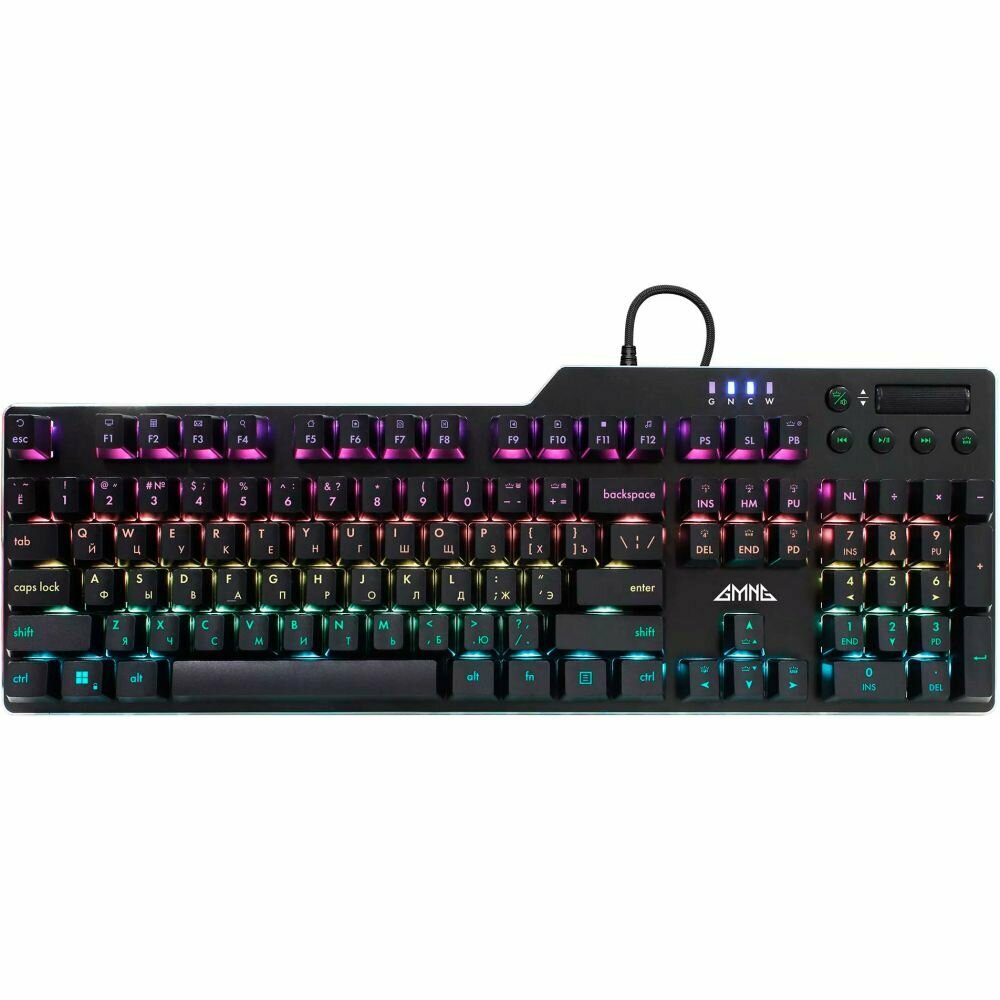 Клавиатура проводная GMNG GG-KB765XP (1901096), USB, черный