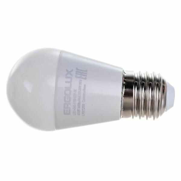 Лампа Ergolux LED-G45-11W-E27-4K (10 шт.)