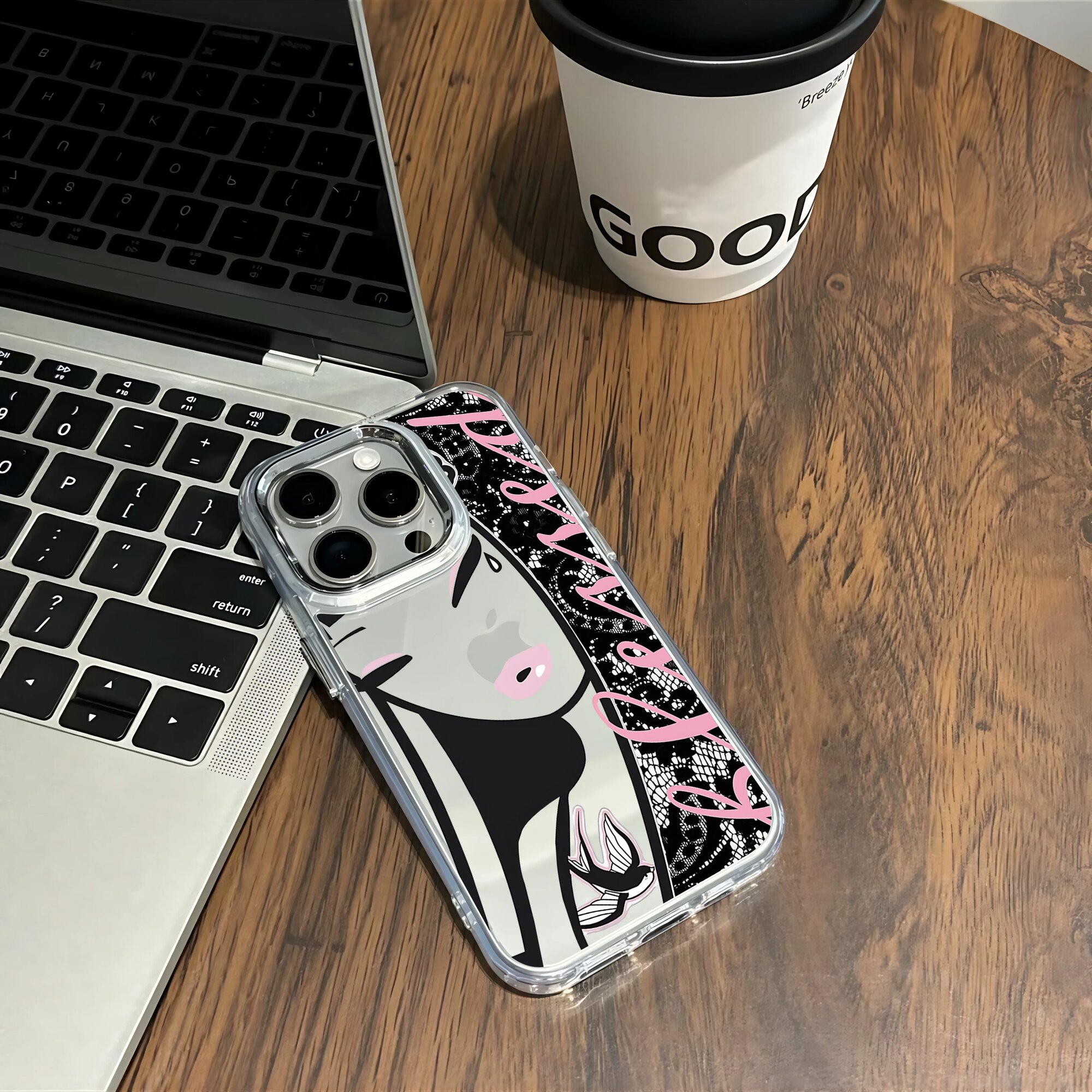 Прозрачный чехол для телефона с мультяшными персонажами Tokidoki LYK-413HKX823A1, iPhone 11 ProMax