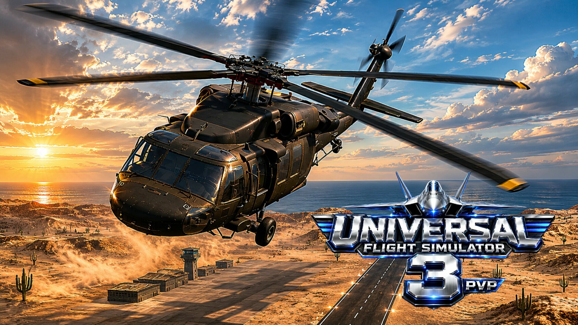 Игра Universal Flight Simulator 3 PvP, цифровое издание PlayStation 4, регион Индия / код пополнения баланса