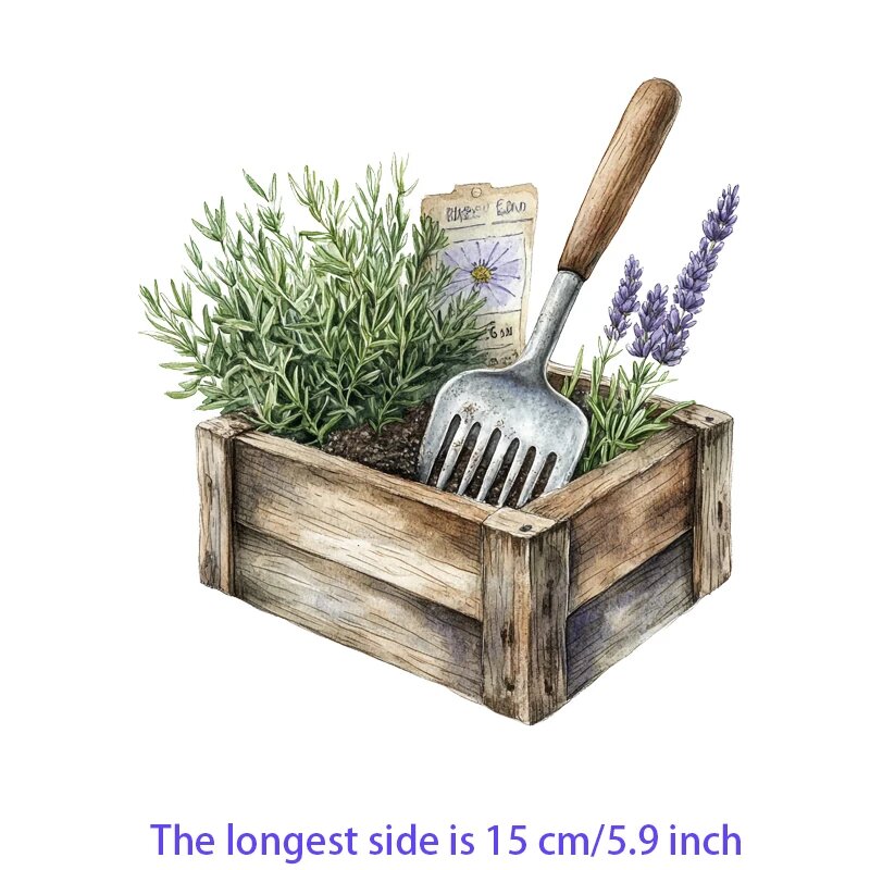 Термонаклейка Garden Зеленый TH1074-29