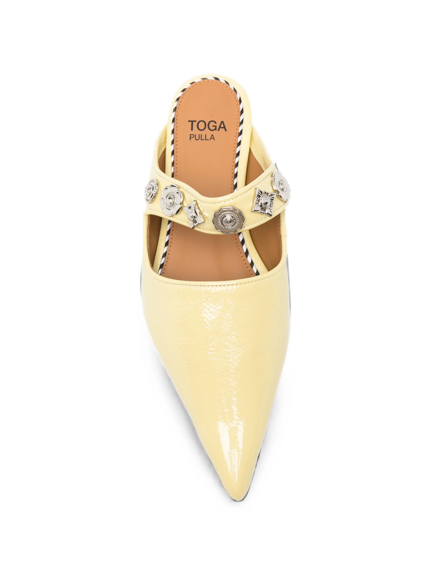 Мюли Toga Pulla Stud-embellished pointed-toe mules, размер 38 — фото 1