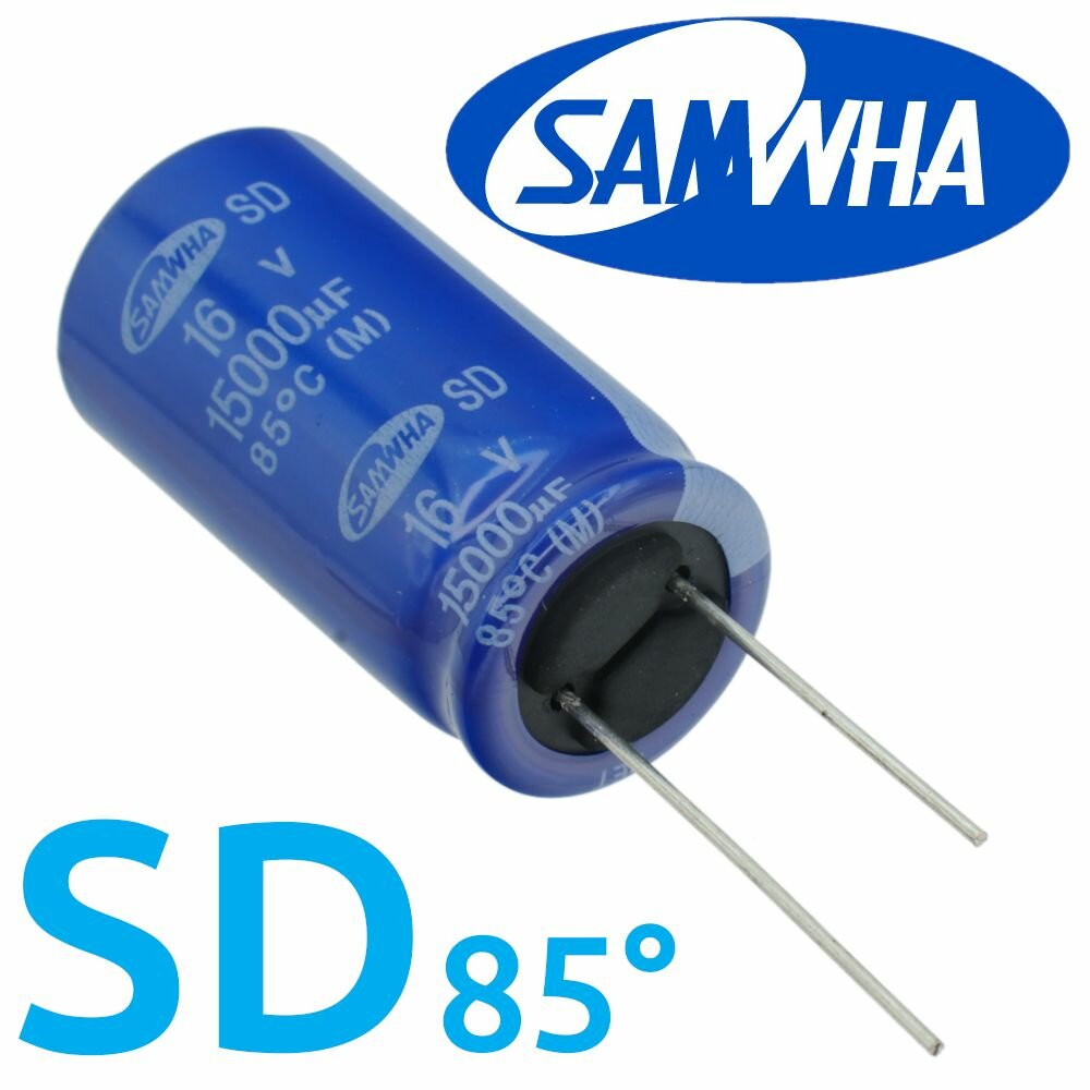 15000мкФ 16В / SD / 18x35 / 105 С / конденсатор электролитический (1шт)