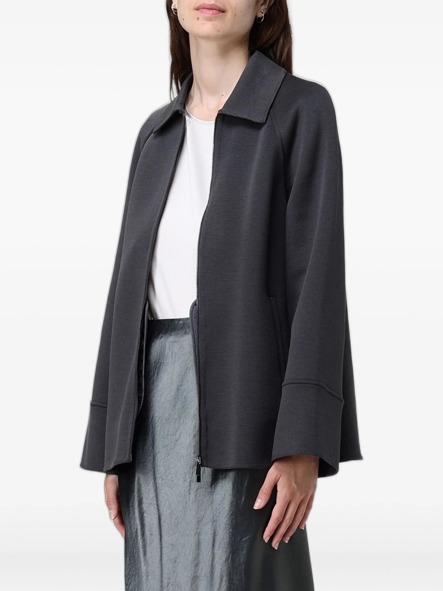Пальто Max Mara Cotton jersey coat, размер 38 — фото 1