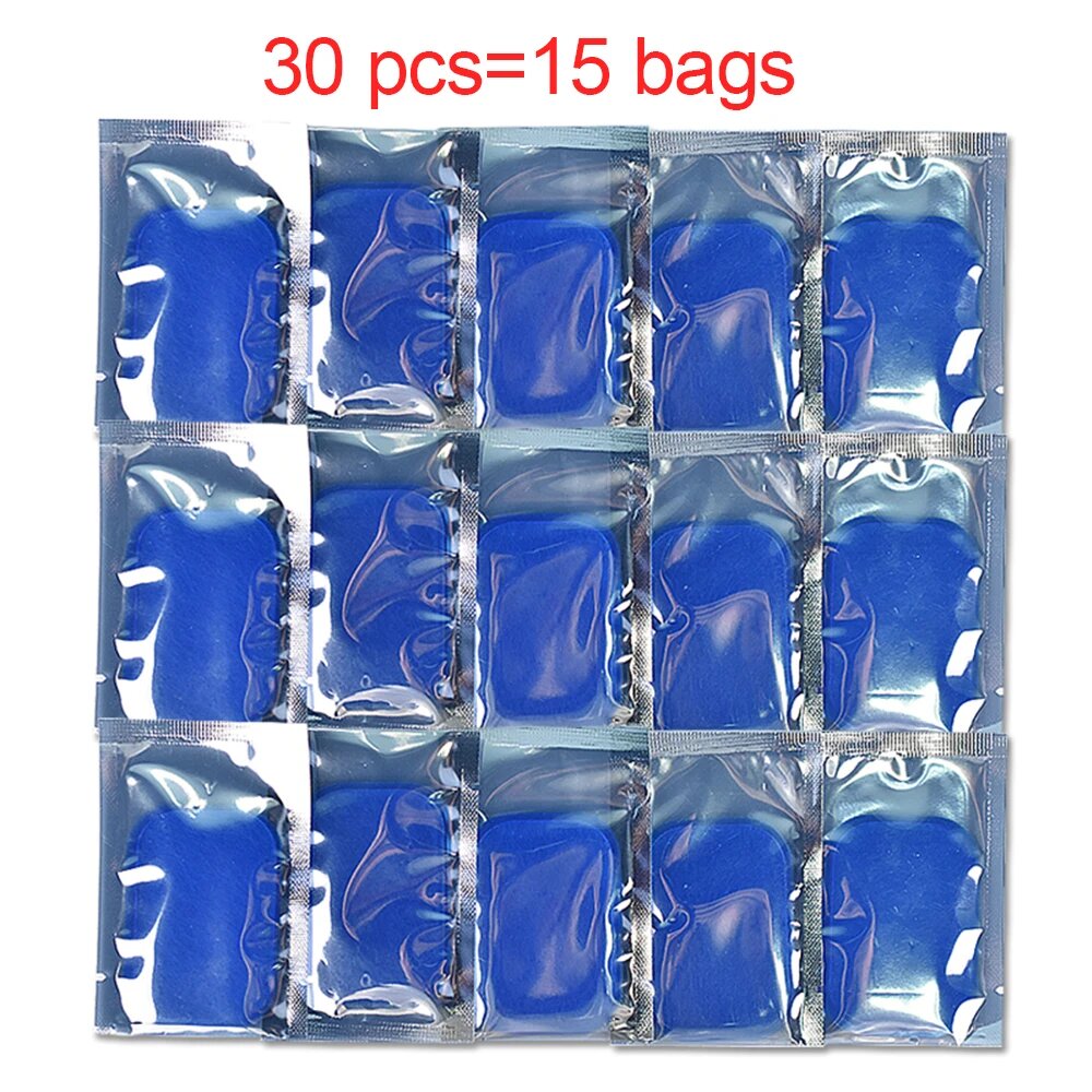 Raiuleko Гелевые накладки EMS для тренажера пресса 30Pcs
