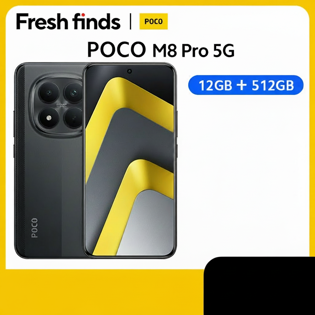 Смартфон Poco M8 Pro, 12/512ГБ, global
