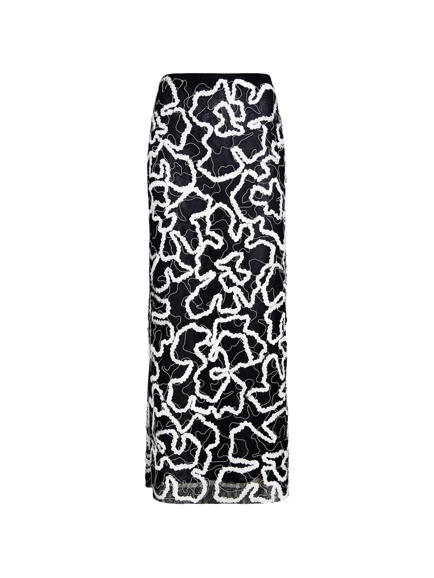 Юбка Maite skirt in sequin embroidery lace