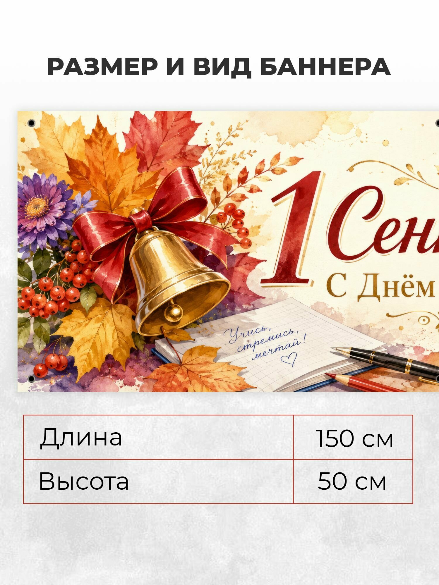Баннер 1 сентября — фото 1