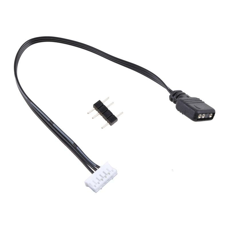Кабель-адаптер 4Pin/6Pin на 5V ARGB 3Pin, 6-контактный разъем
