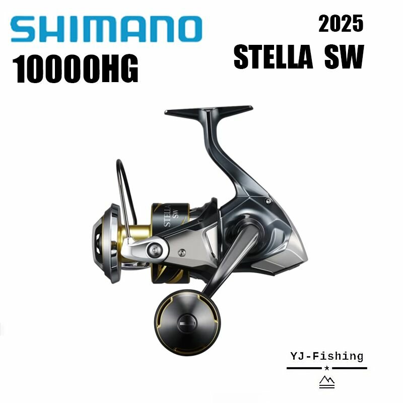 SHIMANO 2025 STELLA SW 10000HG Спиннинговые Катушки Рыболовные