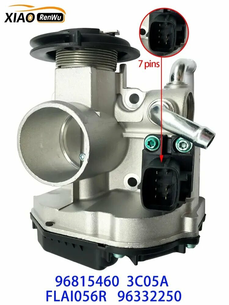 Корпус дроссельной заслонки Xiaorenwu 96332250, для Chevrolet, Daewoo, 1 шт