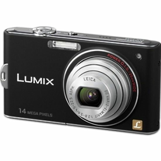 Panasonic Lumix DMC-FX66 Black Цифровой компактный фотоаппарат
