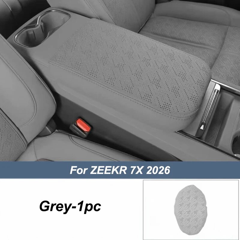 Для ZEEKR 7X 2026: Защитный чехол на центральную консоль из кожи Nappa, аксессуары для тюнинга салона автомобиля