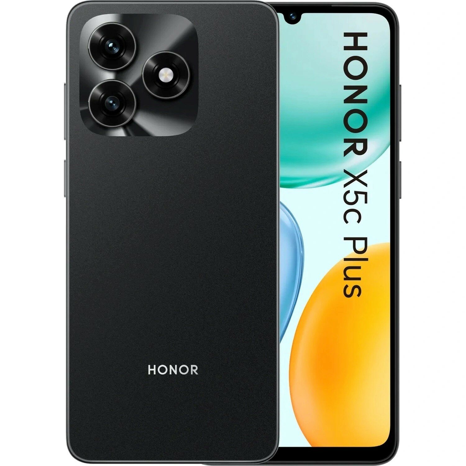 HONOR Смартфон X5c Plus 4GB 128GB Полуночный Черный 5109BYFB