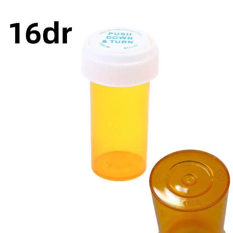 Бутылки для таблеток 16dr, 10шт, Цвет: 16dr