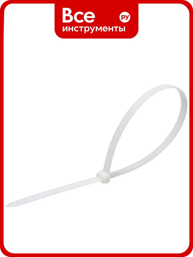 Кабельная стяжка Klemsan YKB 120 4.8x120, белый, 1000 шт 0.0.0.5.34120BE