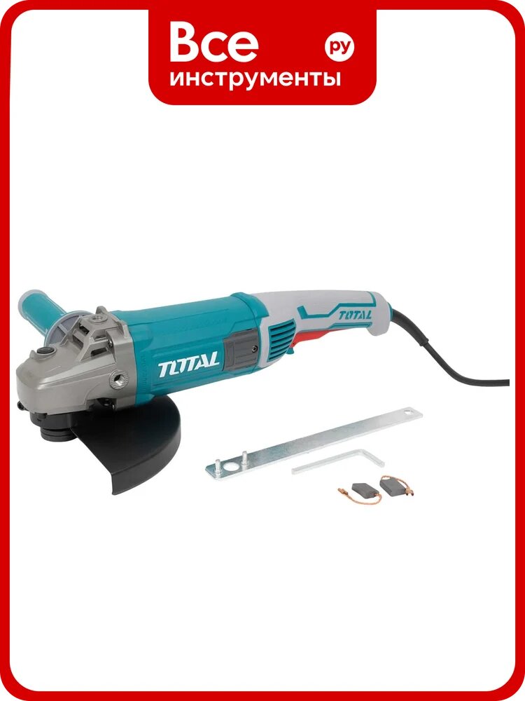 Угловая шлифмашина TOTAL TG12223026, 2200Вт, 230мм, 6600об/мин, 5,3кг