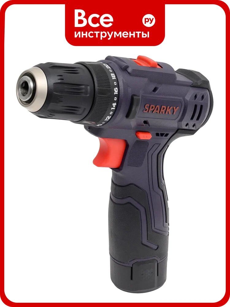 Аккумуляторная дрель-шуруповерт SPARKY BR2 12Li-C HD 14000196157