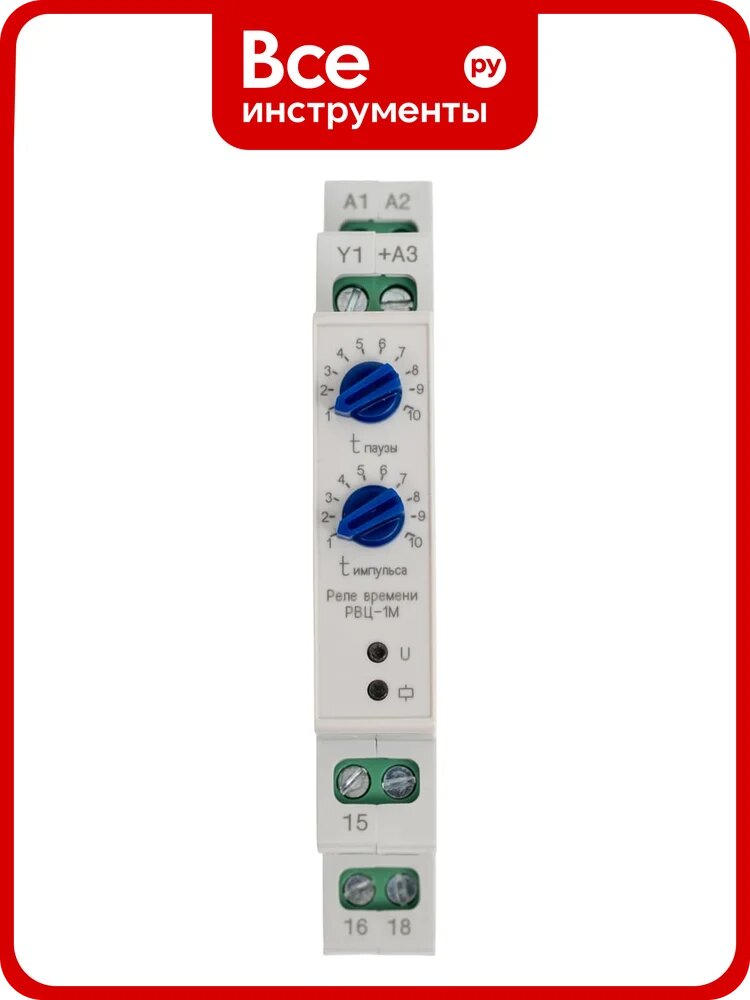 Реле времени циклическое Меандр РВЦ-1М ACDC24B/AC230B УХЛ4 A8302-16936908