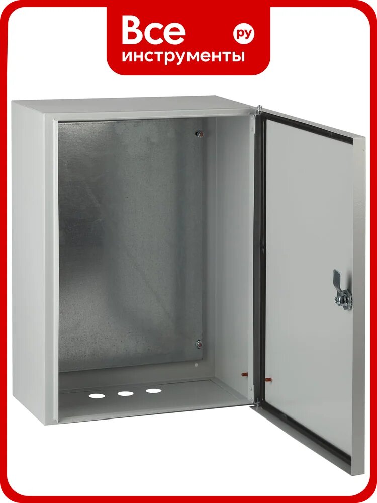 Щит с монтажной панелью ЭРА SIMPLE ЩМПг-04 IP54, 400х300х175, Б0041666