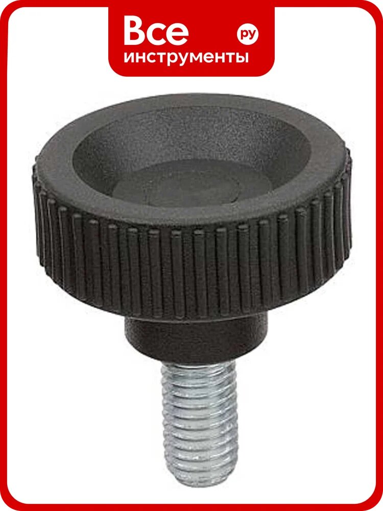 Ручка с накаткой KIPP K1473.2506X15